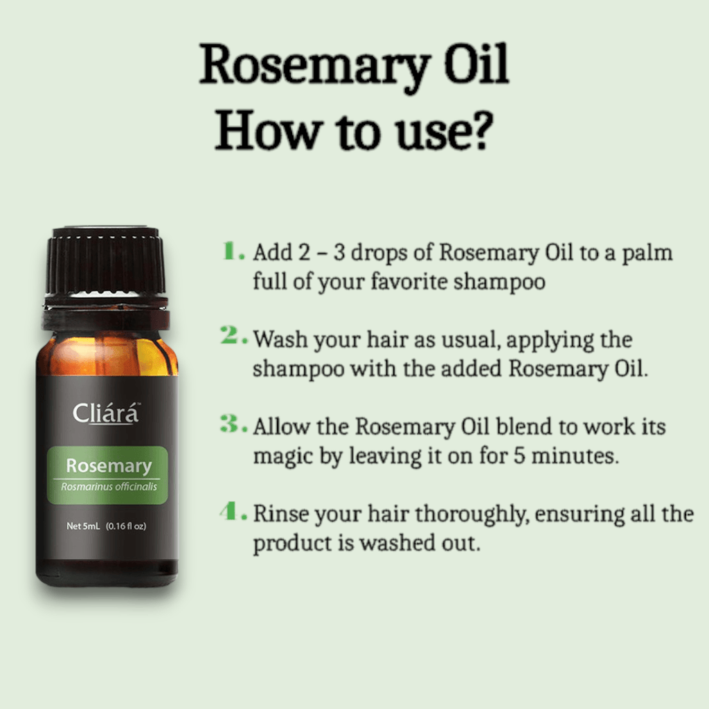 Rosemary Castor Scalp & Hair Strengthening Oil – Cliara Essential Oils